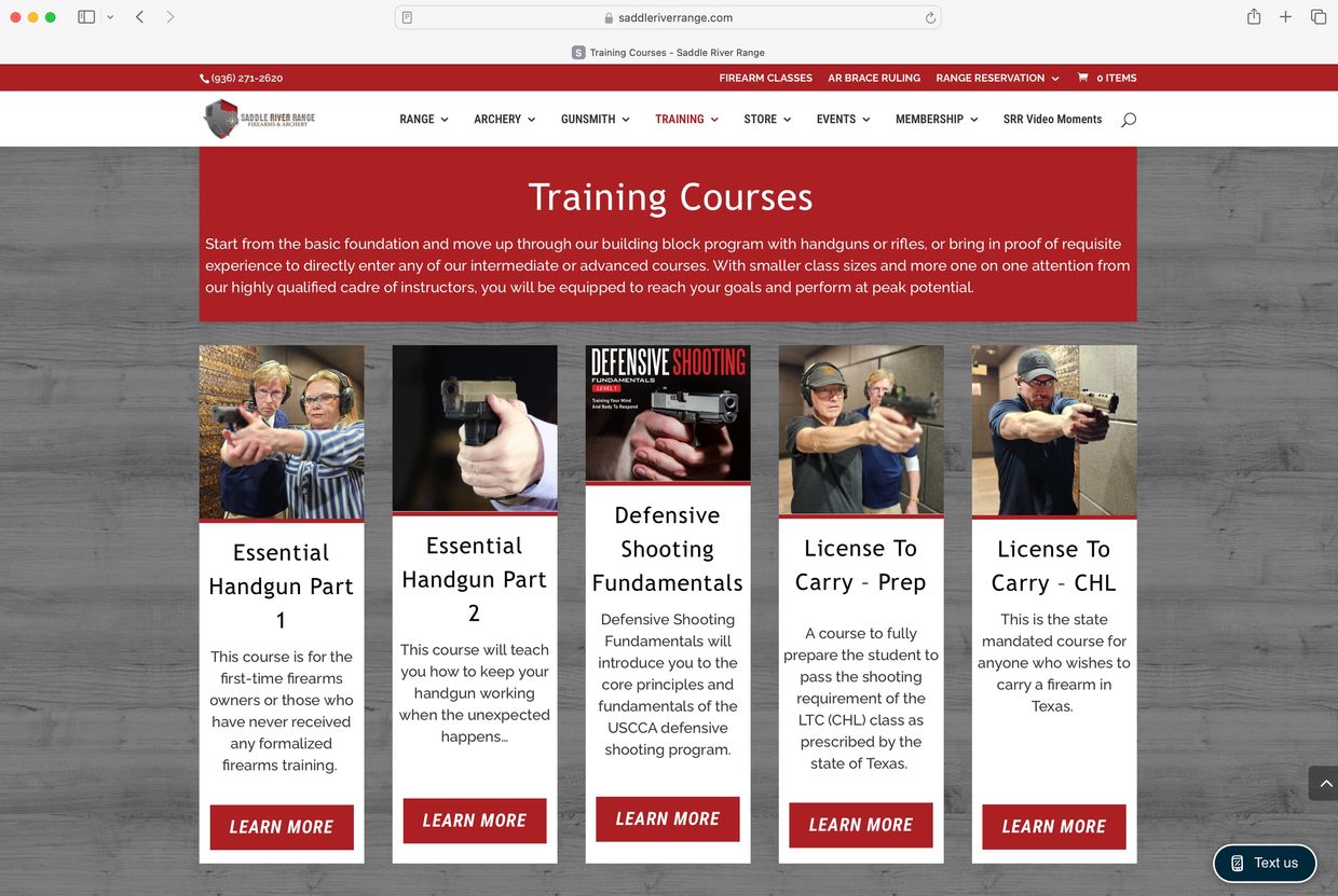 LSK Concepts - Range Training, Shooting Fundamentals