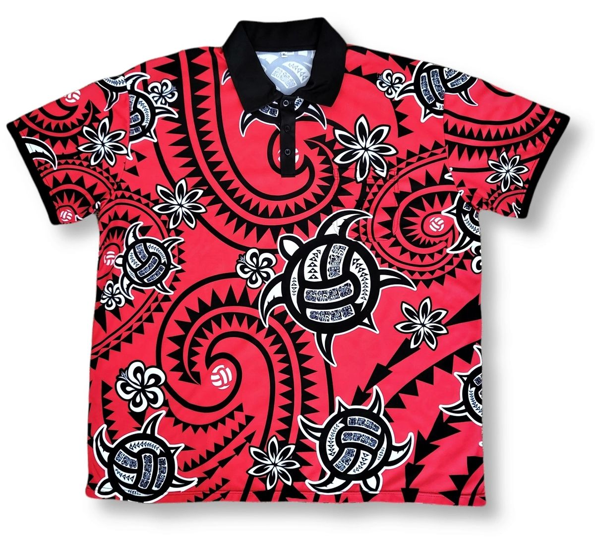 TEAM IMUA MALE POLO DRESS SHIRTS (CUSTOM SUBLIMATION)