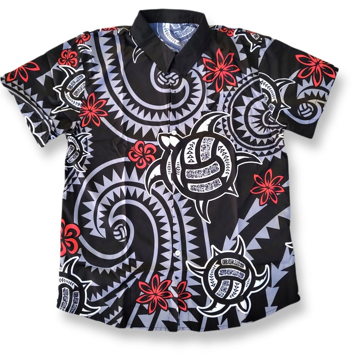 TEAM IMUA MALE HAWAIIAN DRESS SHIRTS (CUSTOM SUBLIMATION)
