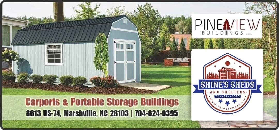 Portable Storage Buildings - Shine's Sheds & Shelters