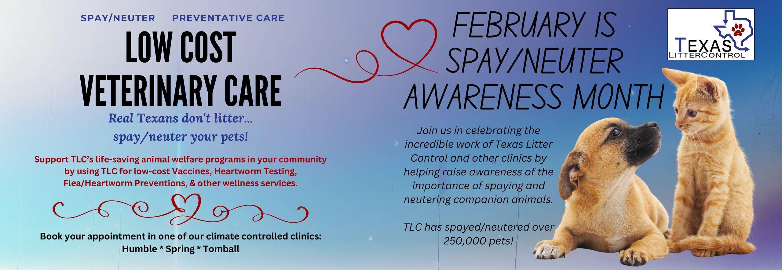 Spay & Neuter Pricing