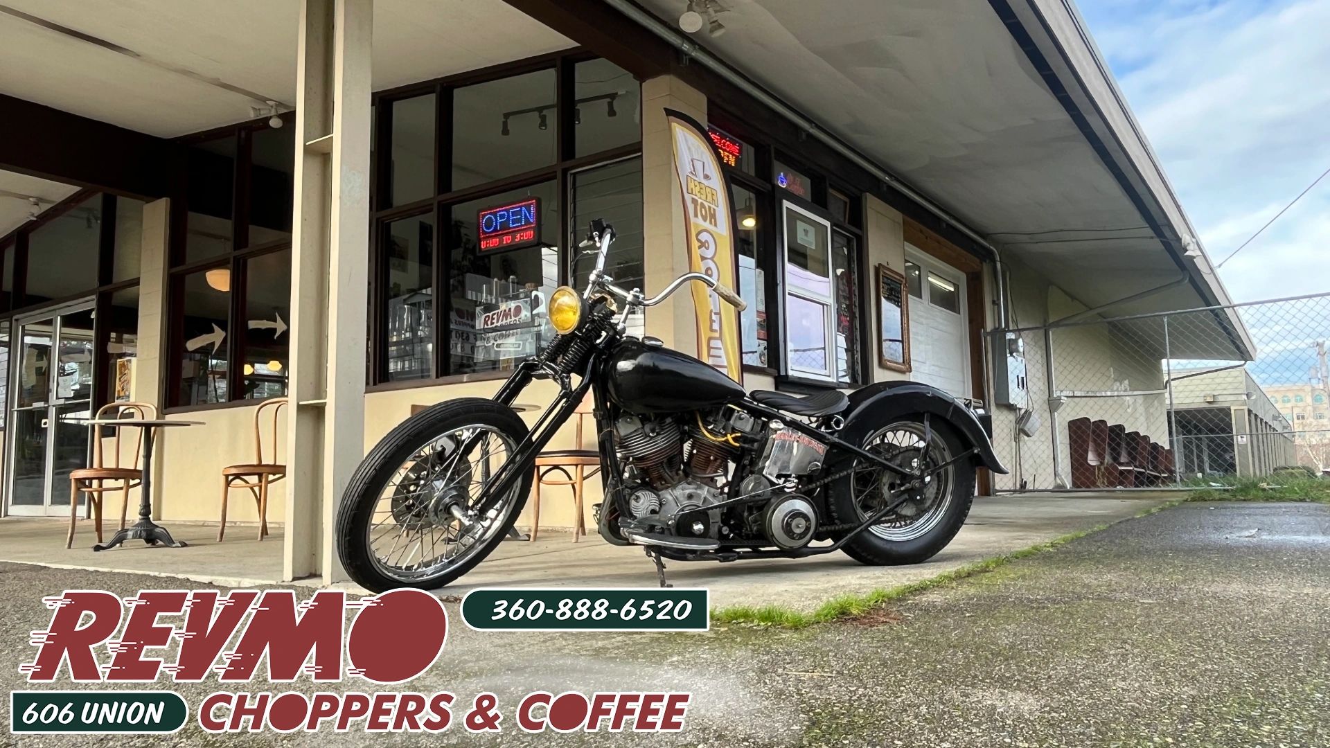 RevMo Choppers & Coffee - Coffee, Motorcycle, Custom Motorcycles