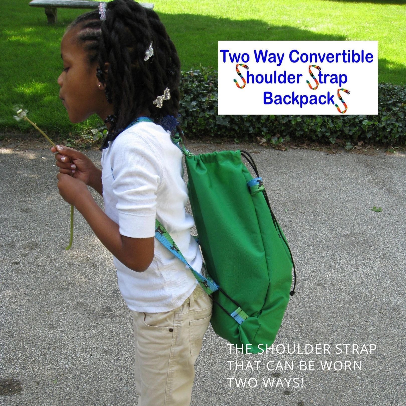 Two Way Shoulder Strap Backpacks