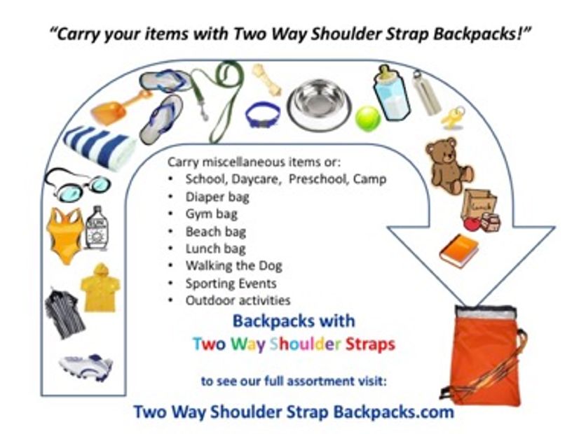 Two Way Convertible Shoulder Strap Backpacks for school - Convertible ...