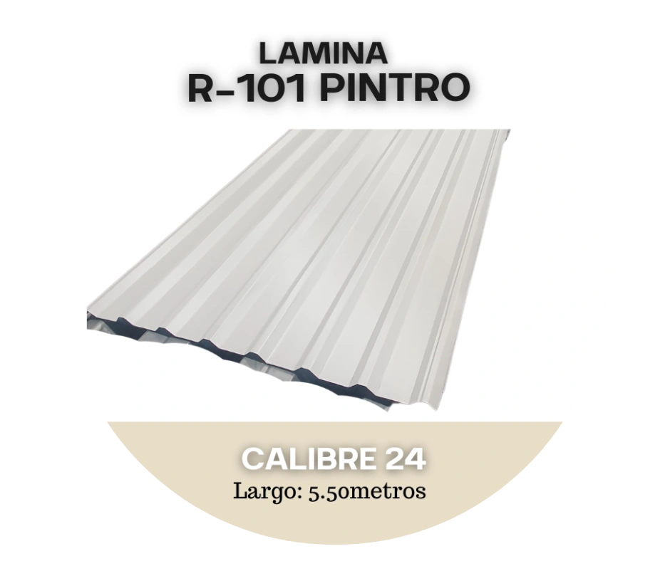 Lamina R101 PINTRO Calibre 24 5.50m T