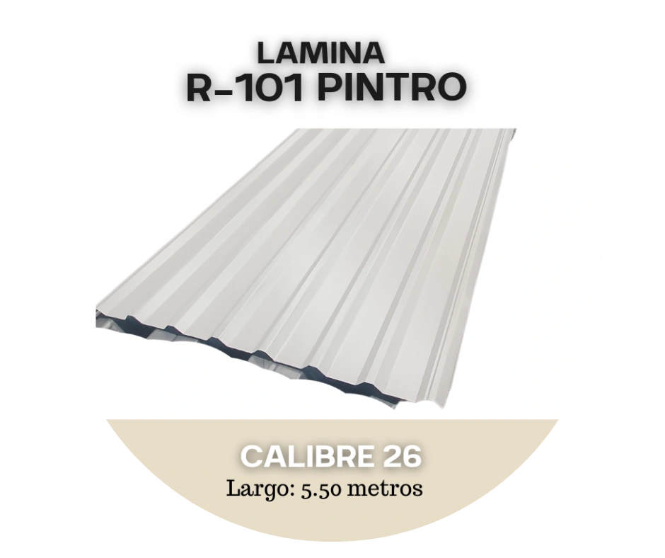 Lamina R101 PINTRO Calibre 26 5.50m T