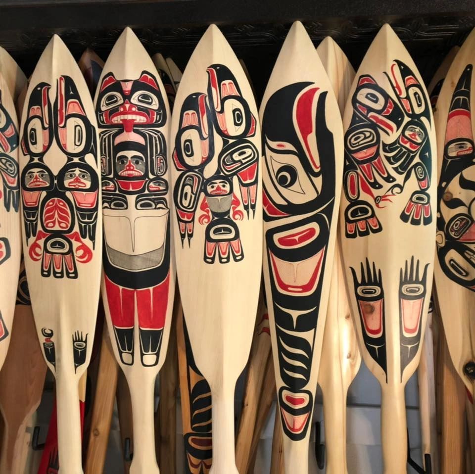 Haida Paddle Design Creations