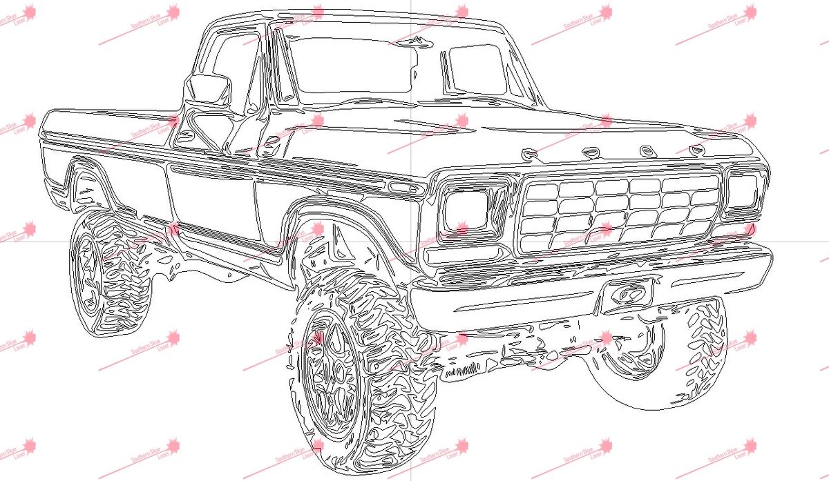 Ford F250 Coloring Pages