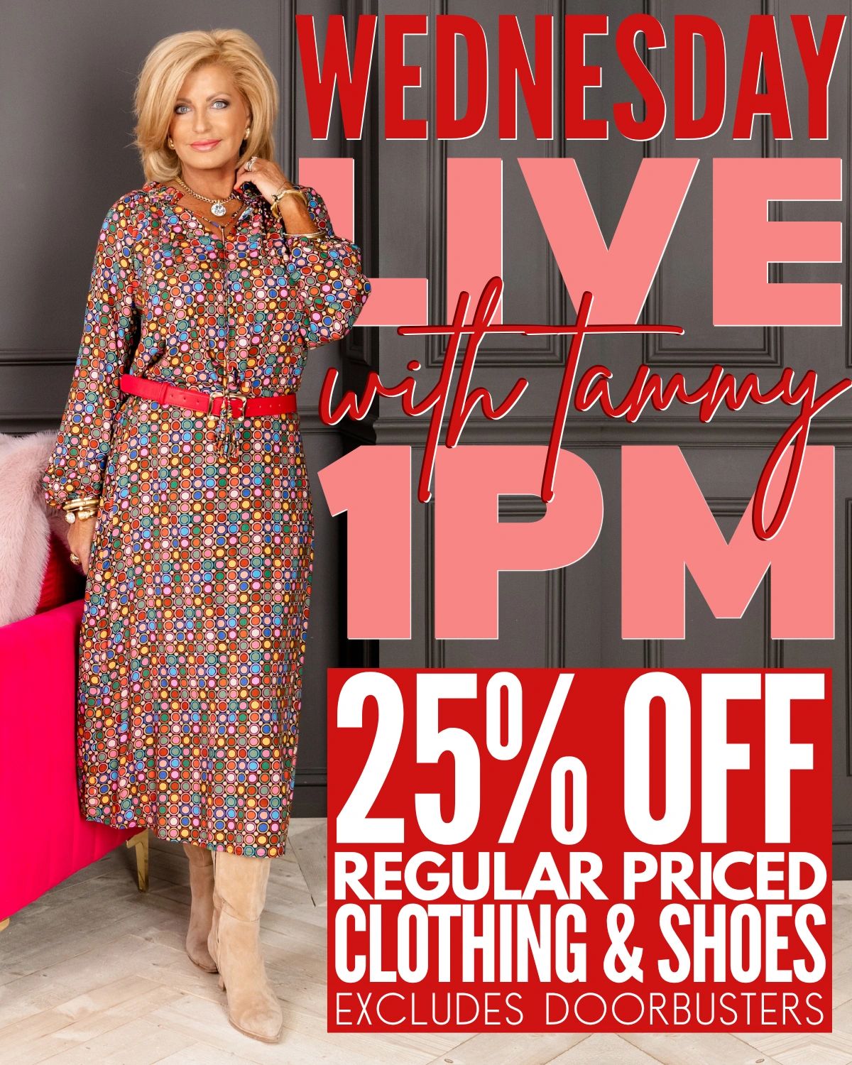 GOING LIVE AT 1PM CST! 25% OFF TODAY + DETAILS BELOW⬇️