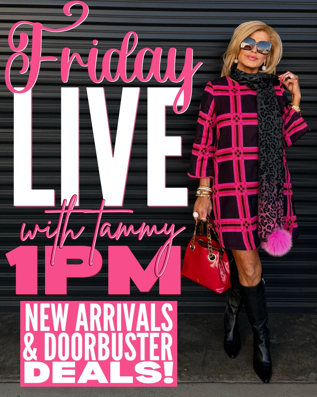 FRIDAY LIVE App Link Inside! Doorbusters + NEW Arrivals! 1PM CST