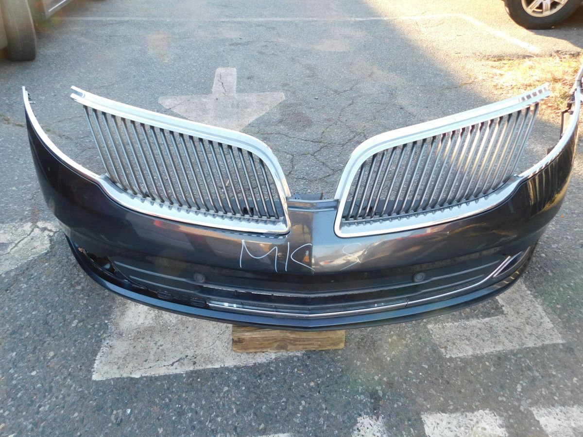 NO SHIPPING, 2013-2016 LINCOLN MKS Front Bumper Cover with Grill 13-16