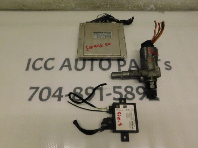 04-08 Chrysler Crossfire ECM ECU Immobilizer Ignition Module Key OEM ...