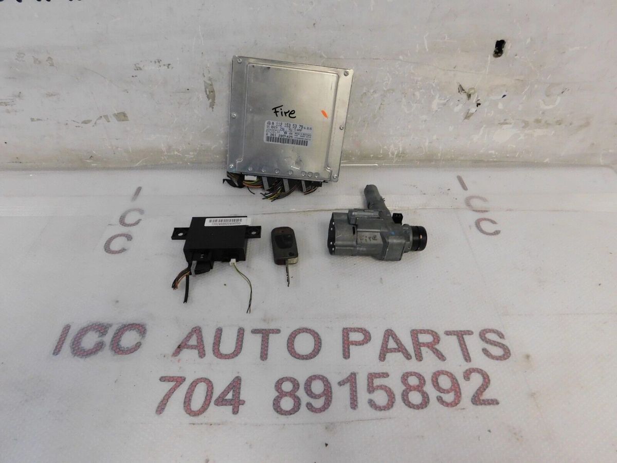 04-08 Chrysler Crossfire ECM ECU Immobilizer Ignition Module Key ...