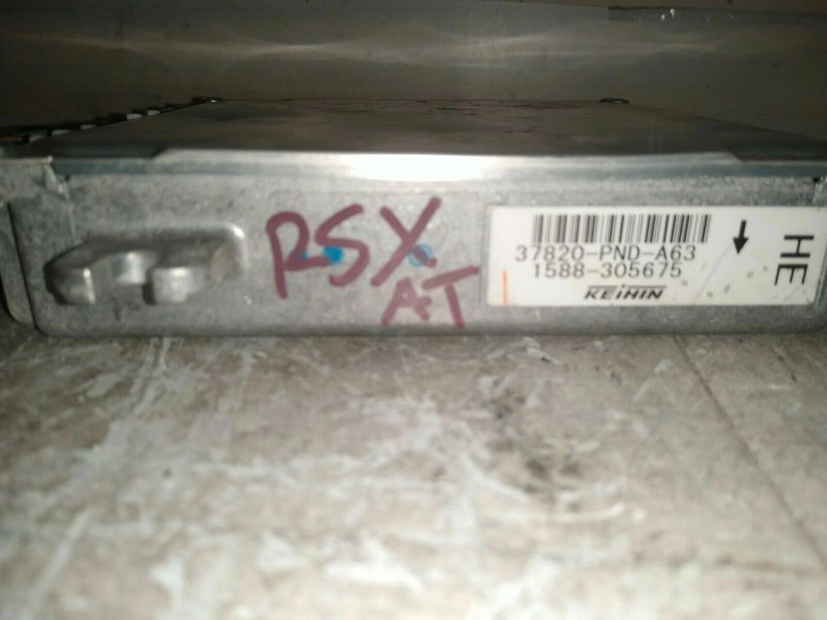 02-04 Acura RSX BASE K20A3 AT Engine Control Unit ECU ECM 37820-PND-A63 ...