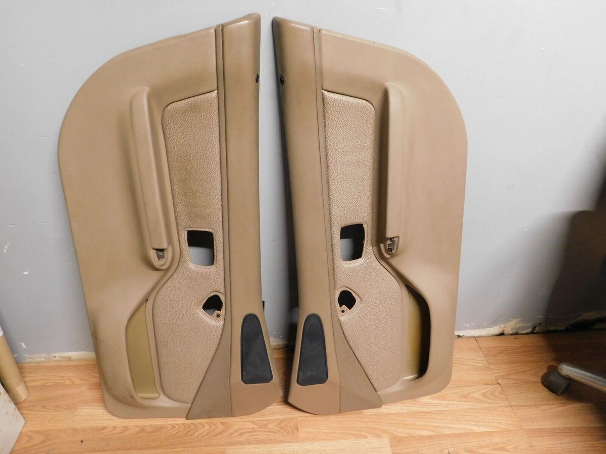 1996-1999 BMW Z3 OEM Door Panels Set Pair Convertible Tan 96-99