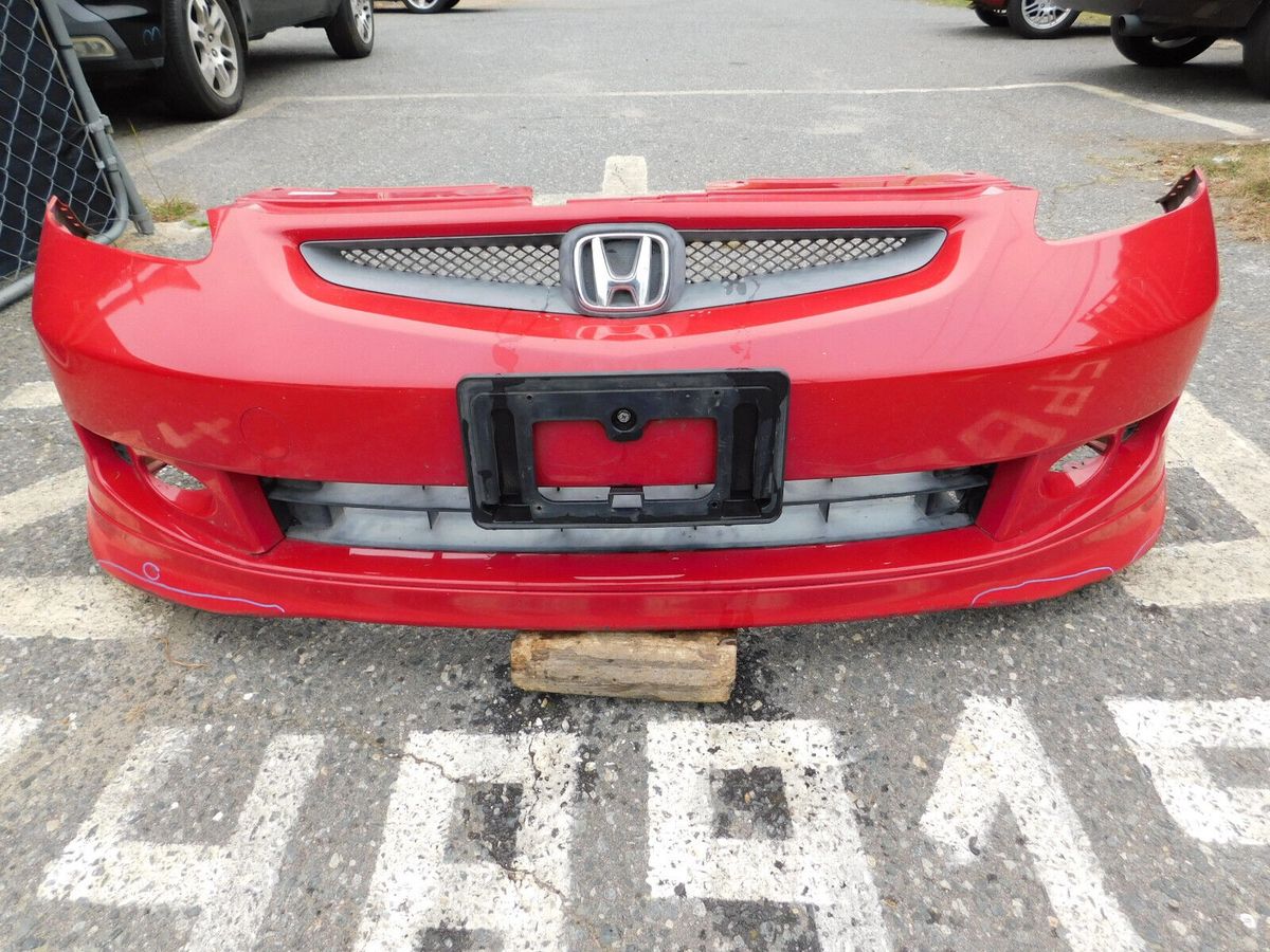 2007-2008 Honda Fit Front bumper Cover OEM 06-07-08 Red
