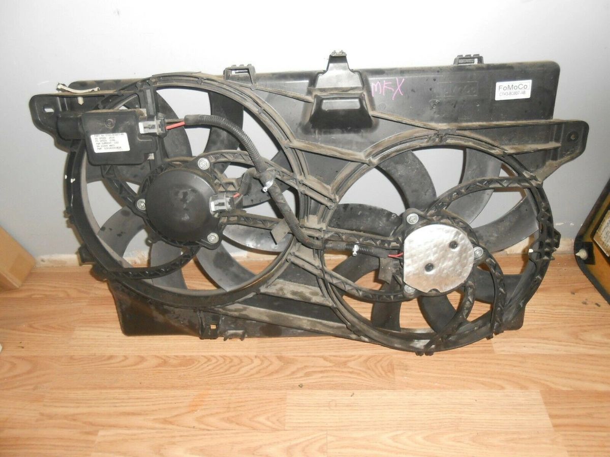 Radiator Cooling Fan 2007-2013 Ford Edge Lincoln MKX w/ control module