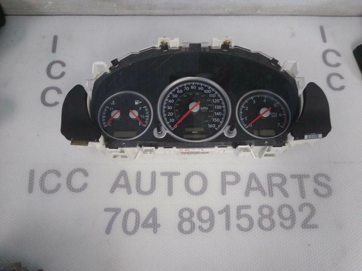 2006 CHRYSLER CROSSFIRE MANUAL V6 3.2L SPEEDOMETER INSTRUMENT GAUGE ...