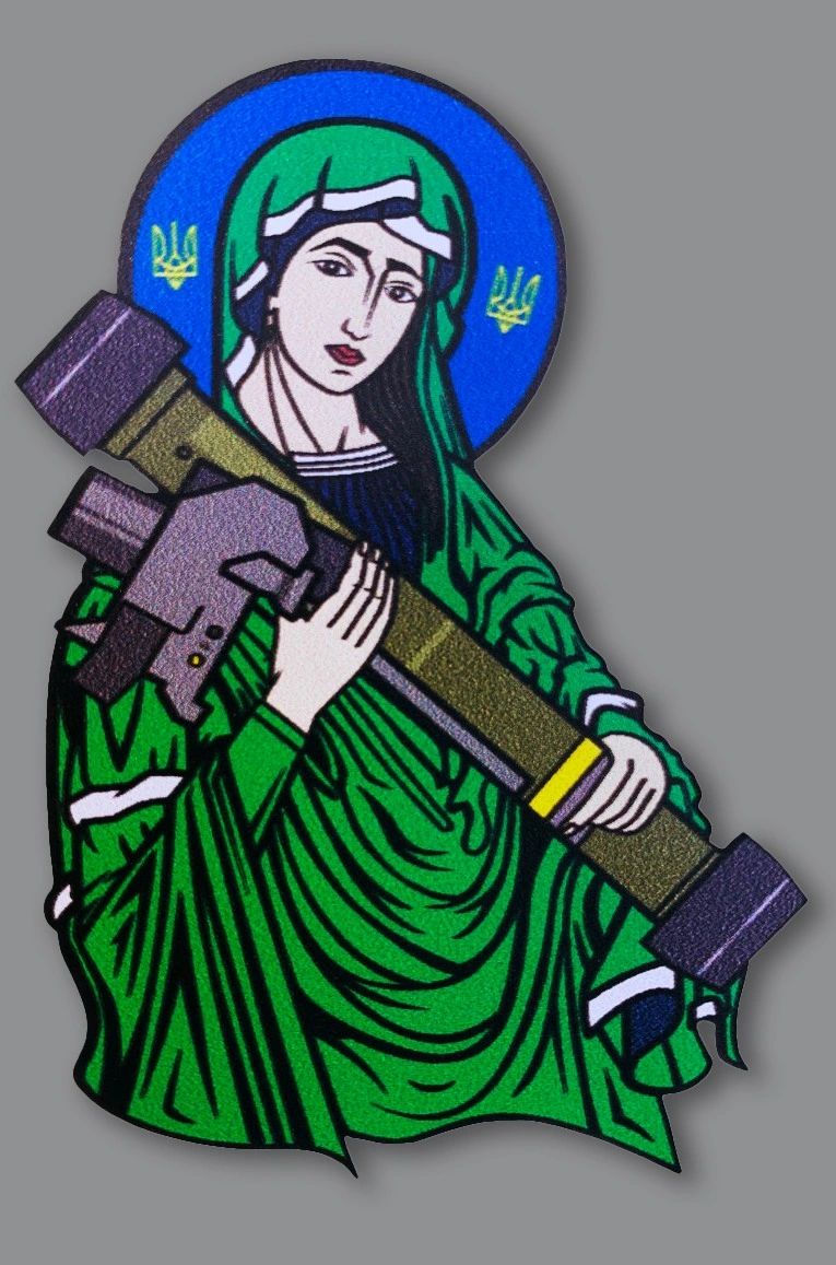 Saint Javelin Sticker 2х3 in.