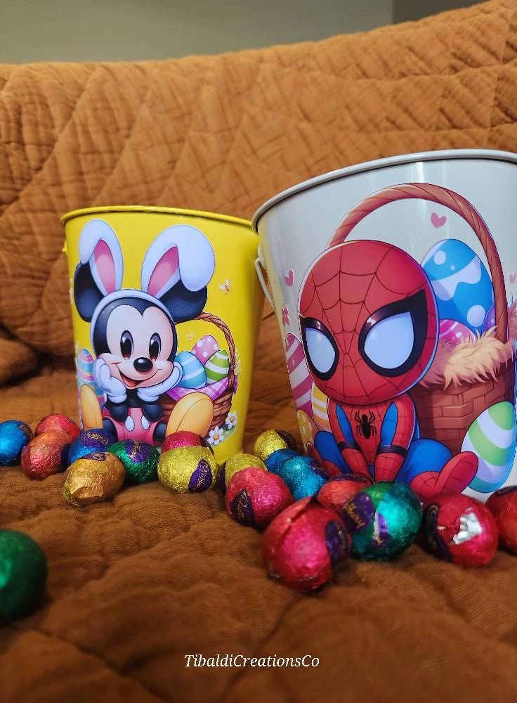 Easter Character Bucket
