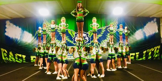 Competitive Cheerleading, Tumbling Classes - Eagle Elite
