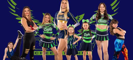 Competitive Cheerleading, Tumbling Classes - Eagle Elite