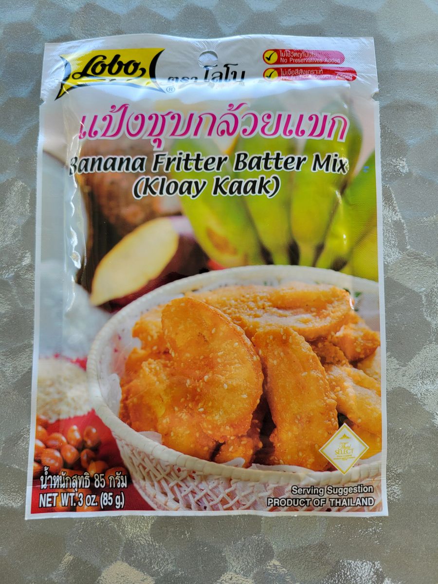 Banana Fritter Batter Mix