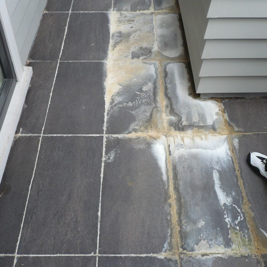 How to Identify and Remove White Residue from Natural Stone