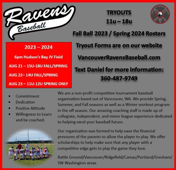 Vancouver Ravens Baseball Association