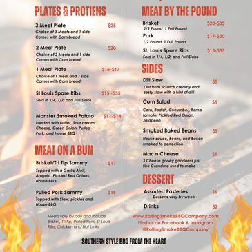 Delicious BBQ Food Truck - Rolling Smoke BBQ