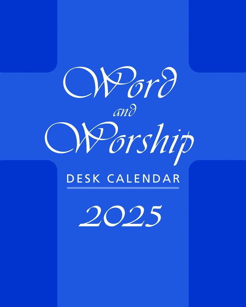 Word and Worship Desk Calendar