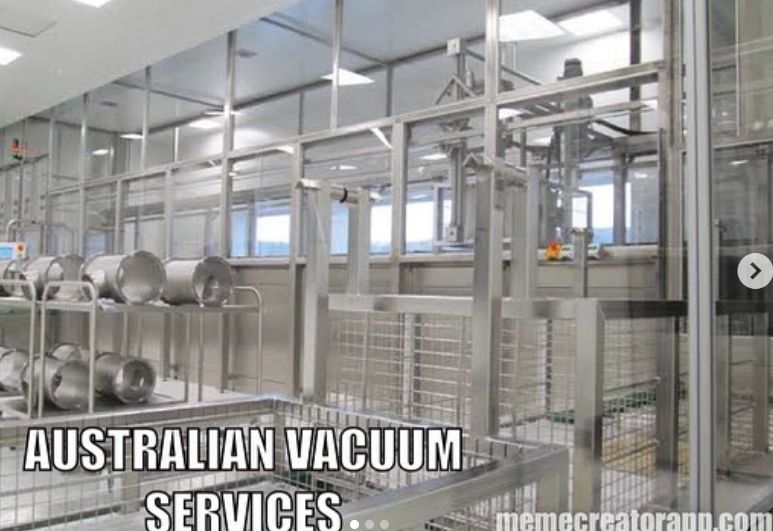 Cleaning of vacuum components and fittings