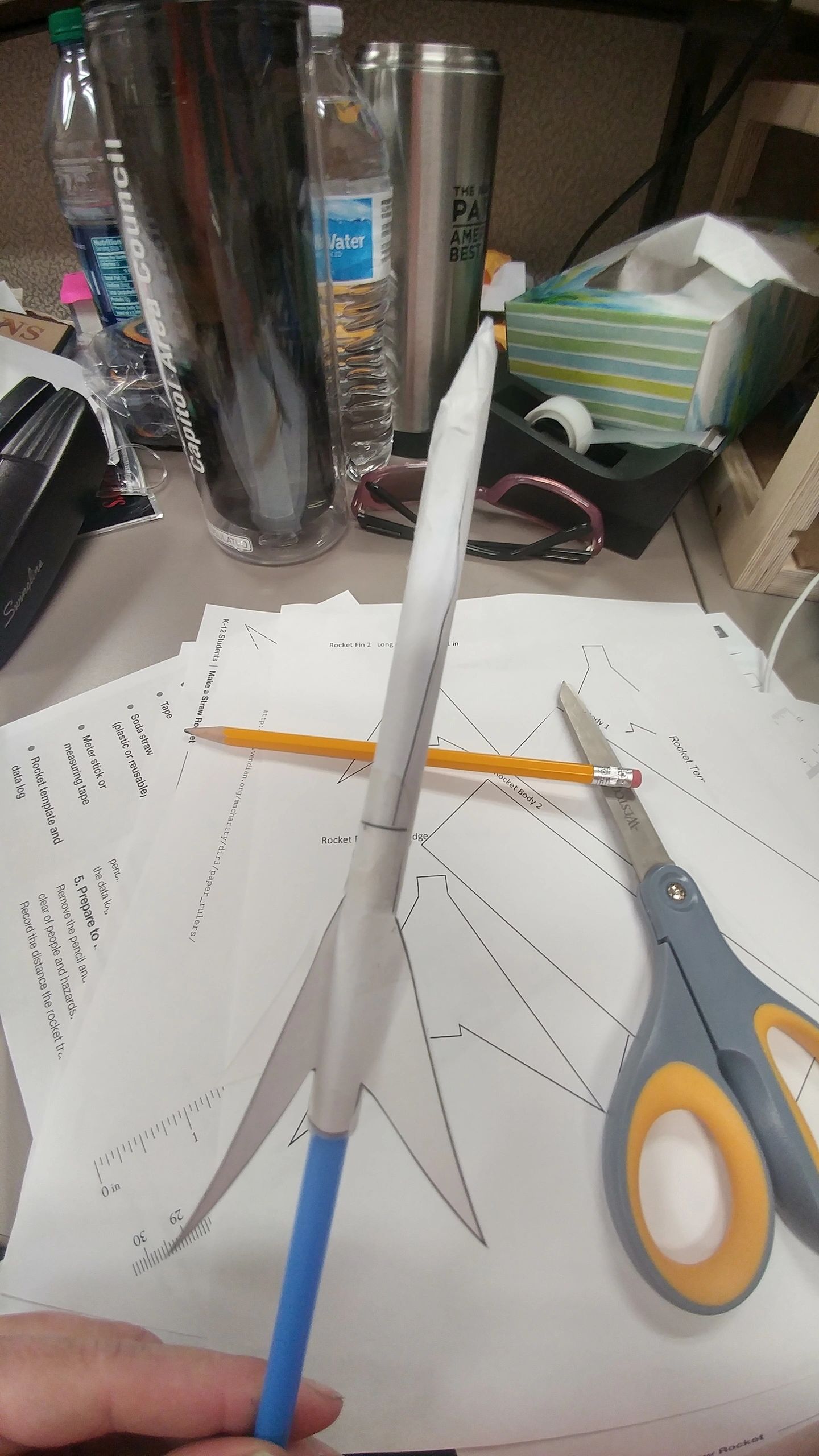 Nasa Paper Rocket Fins