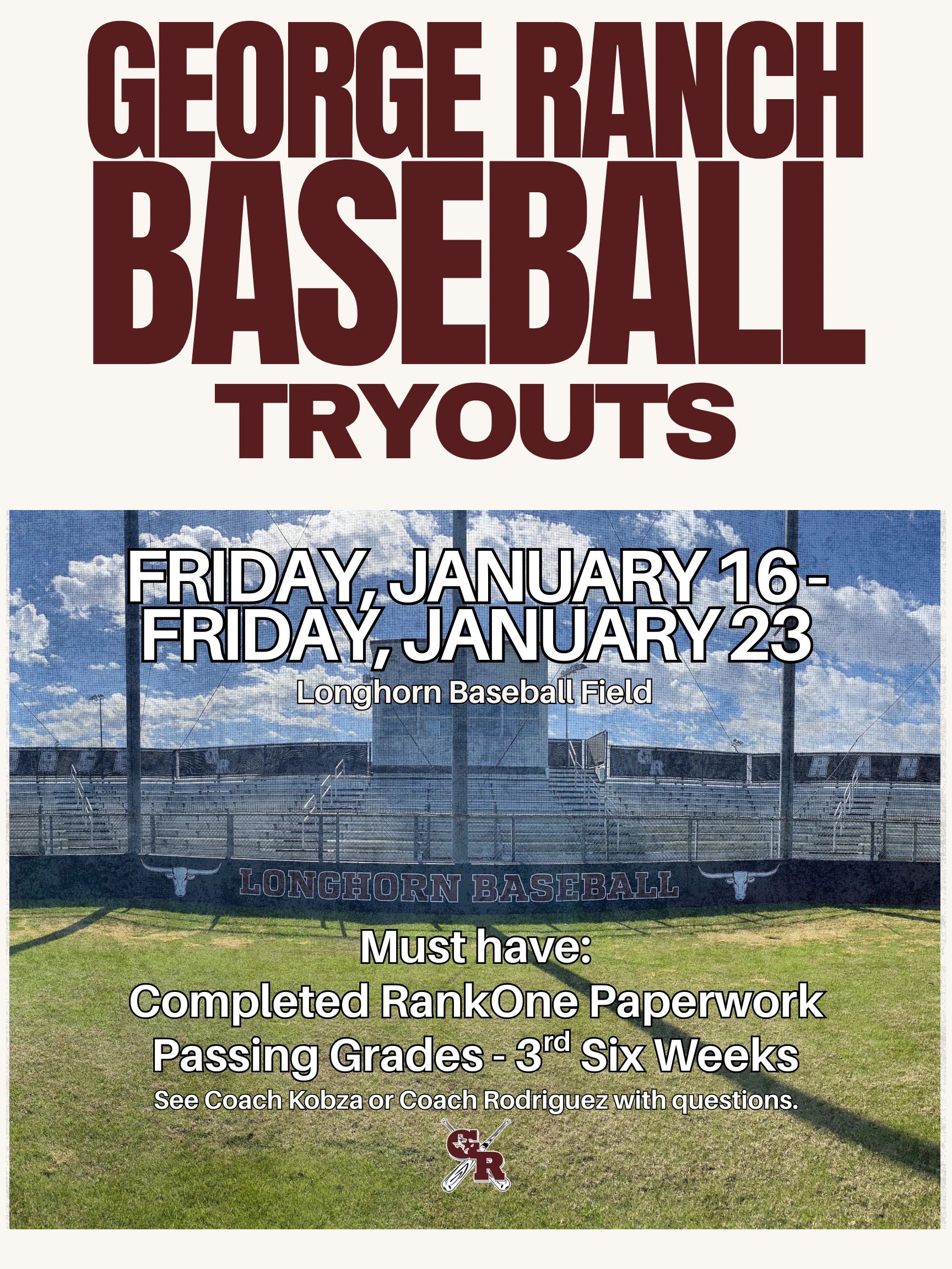 About | George Ranch Baseball