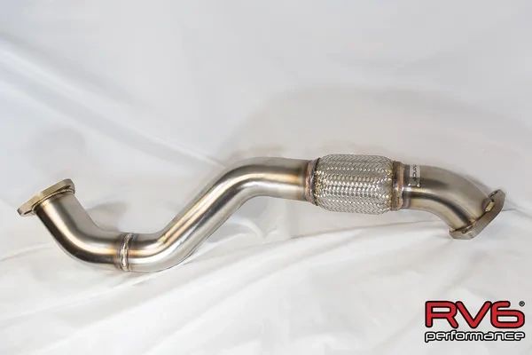 RV6 Front Pipe: 2017-2021 Honda Civic TYPE-R (FK8)