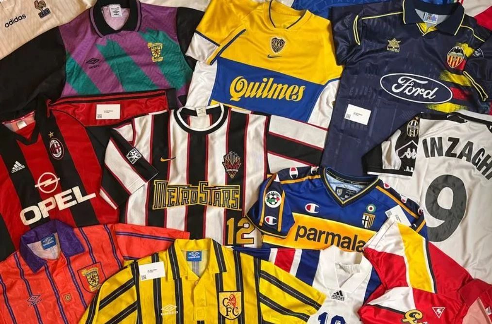 Vintage Football Shirts - Rare Collectible Jerseys