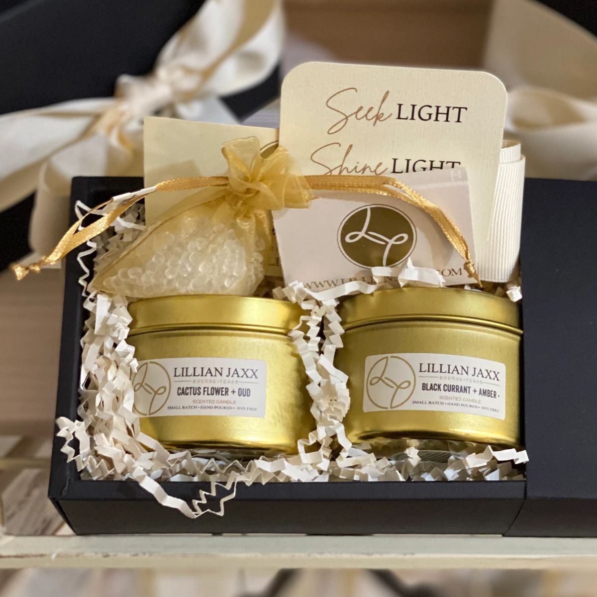Small Gift Box (4oz Gold Tins X 2)