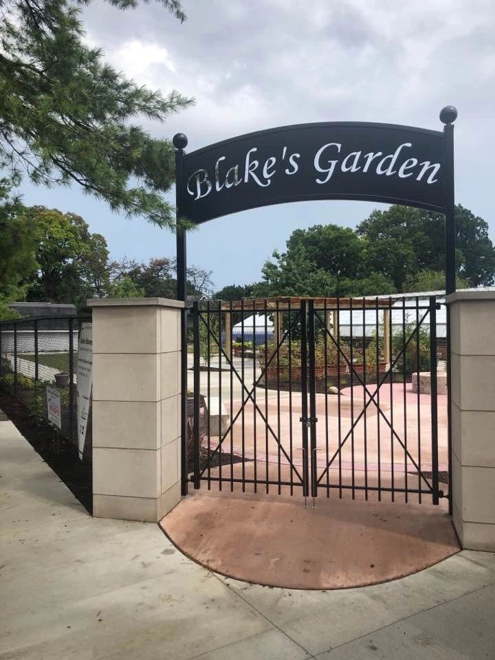 Blake's Garden Dedication