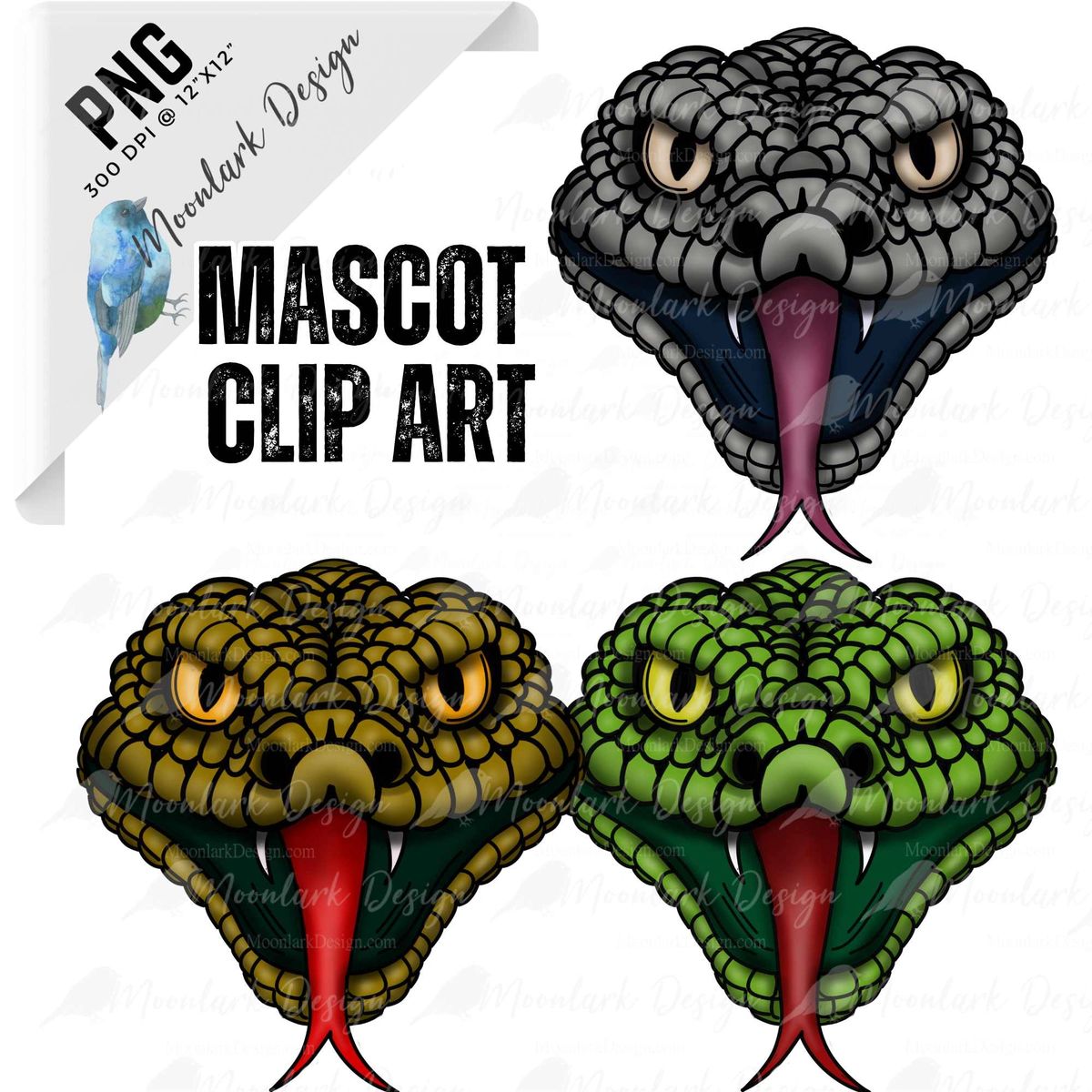 Snake Rattler Viper Rattlesnake Mascot School Spirit PNG