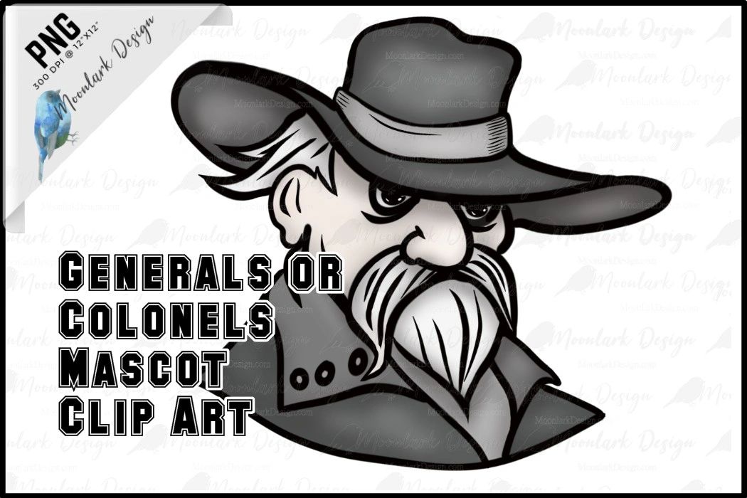 Generals Mascot, Colonels Mascot, Rebels Mascot, PNG School Spirit