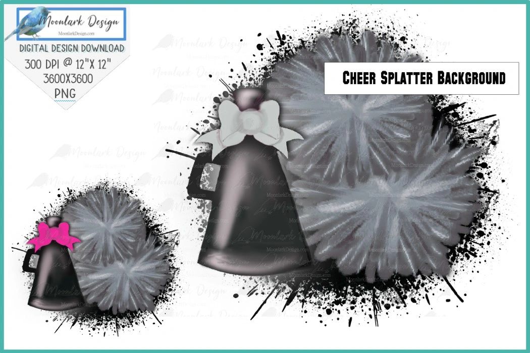 Cheer Splatter Background
