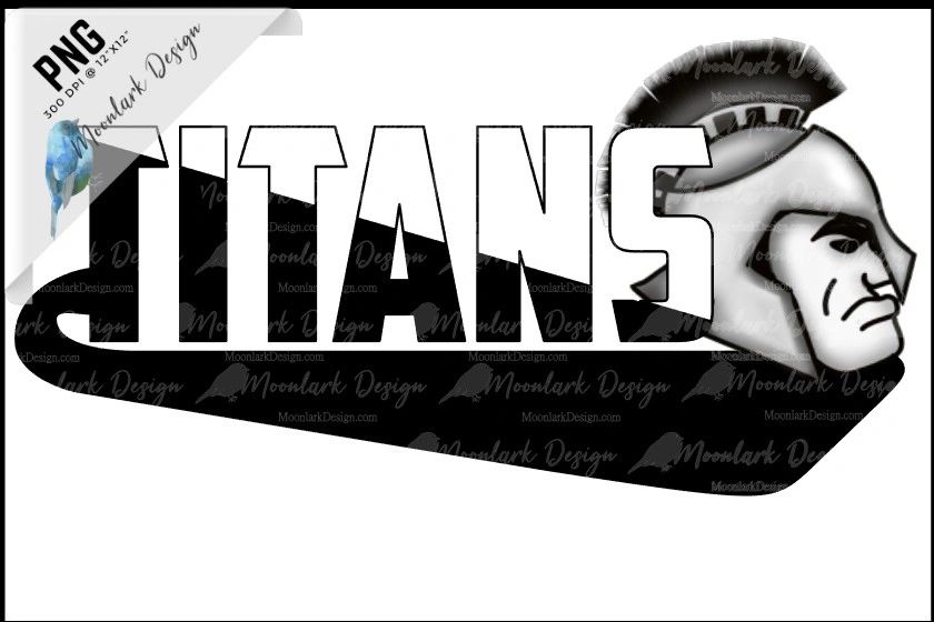 Titans PNG, school spirit, Titan Mascot Swash