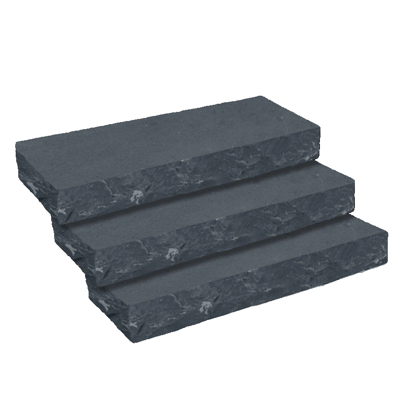 Lime Black Natural Stone Steps