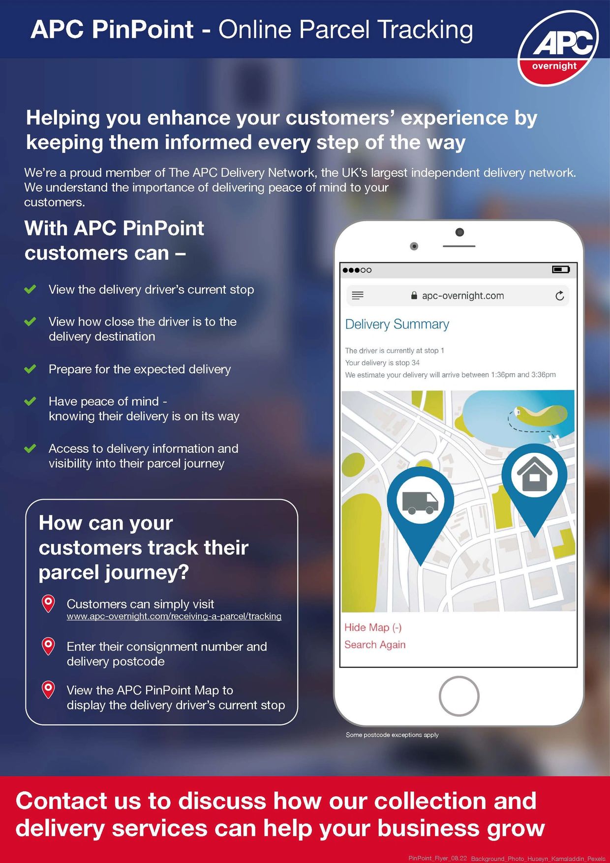 UK-wide Delivery Services | APC Peterborough