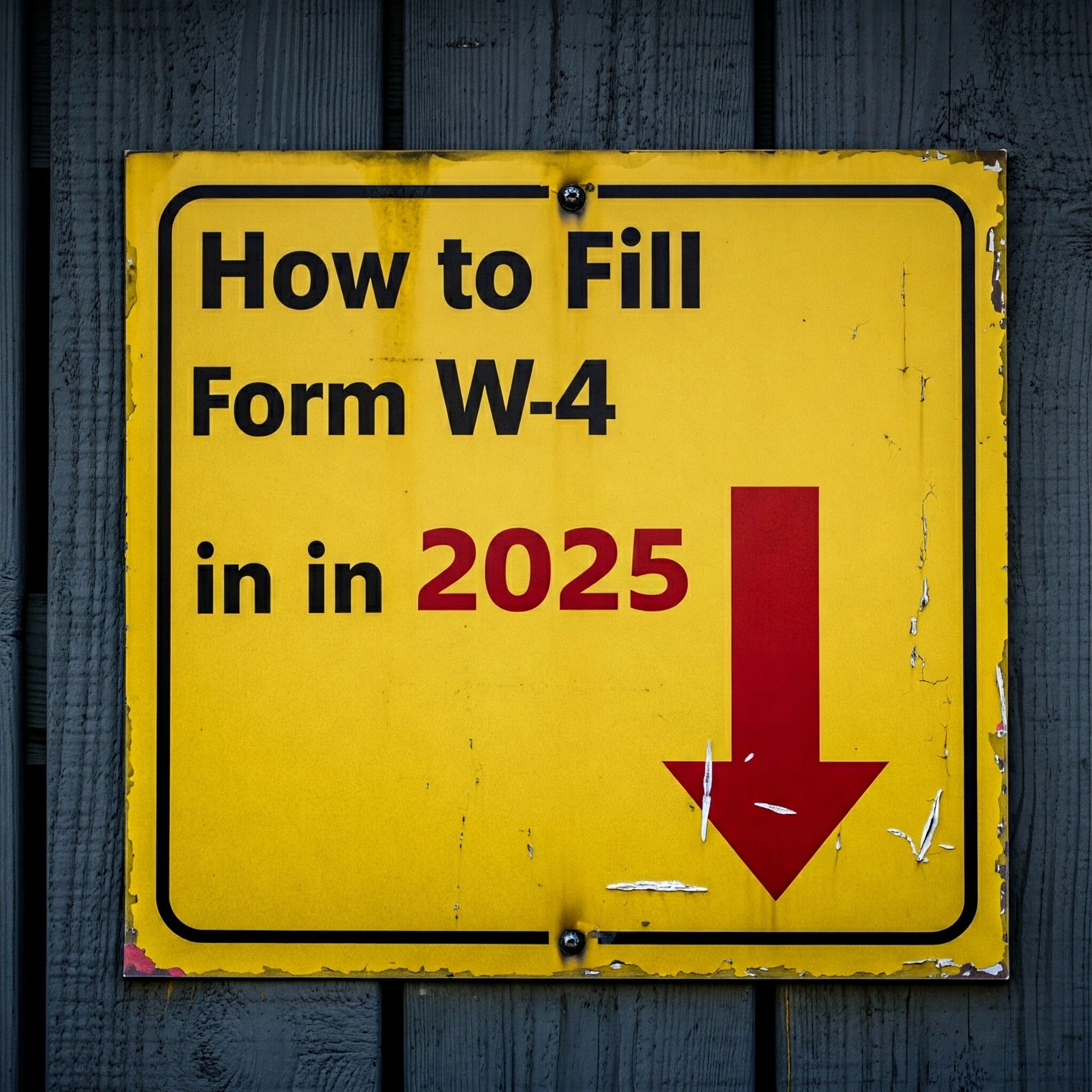 W-4 Form: Ultimate Guide to Mastering Tax Withholding in 2025