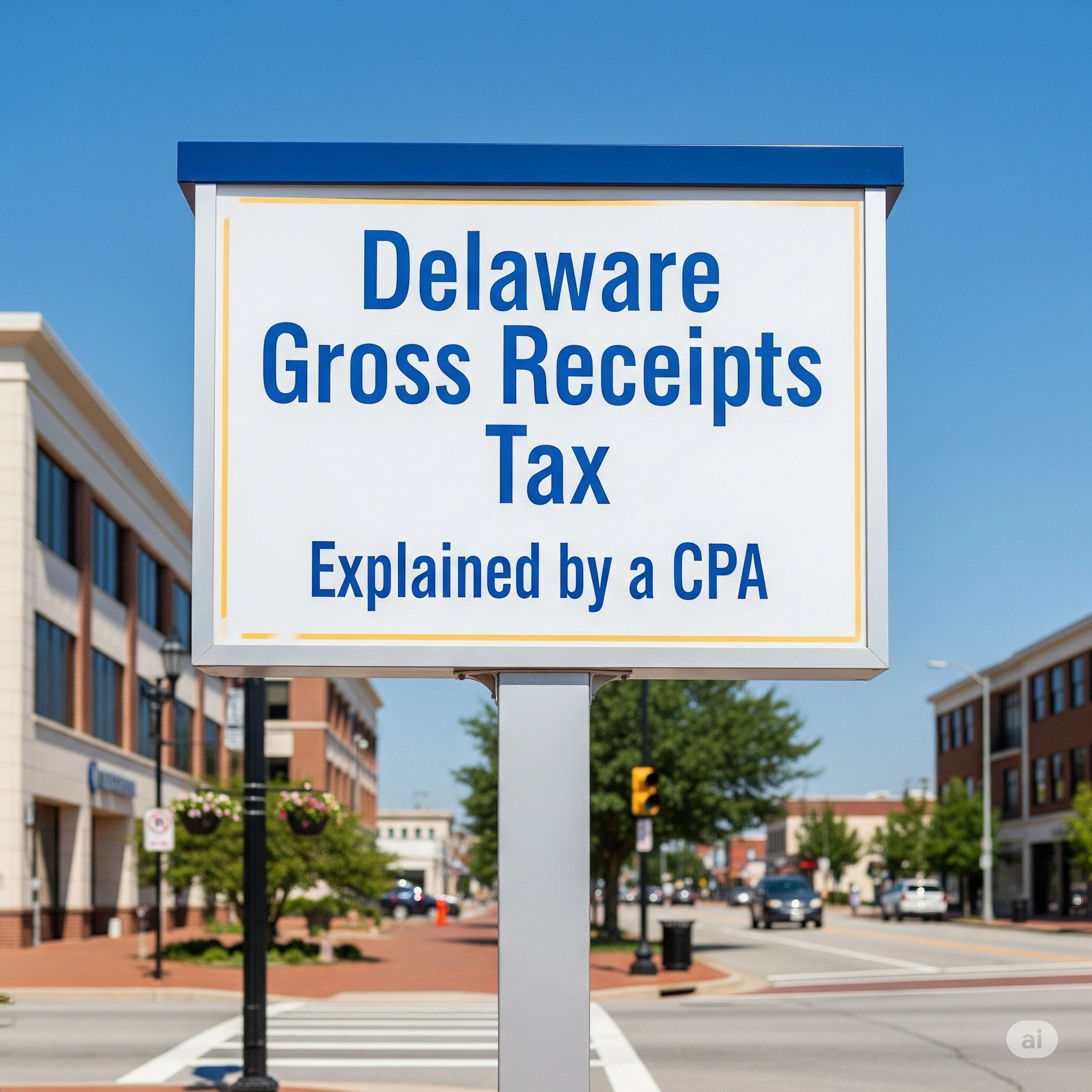 Delaware Gross Receipts Tax Explained by a CPA