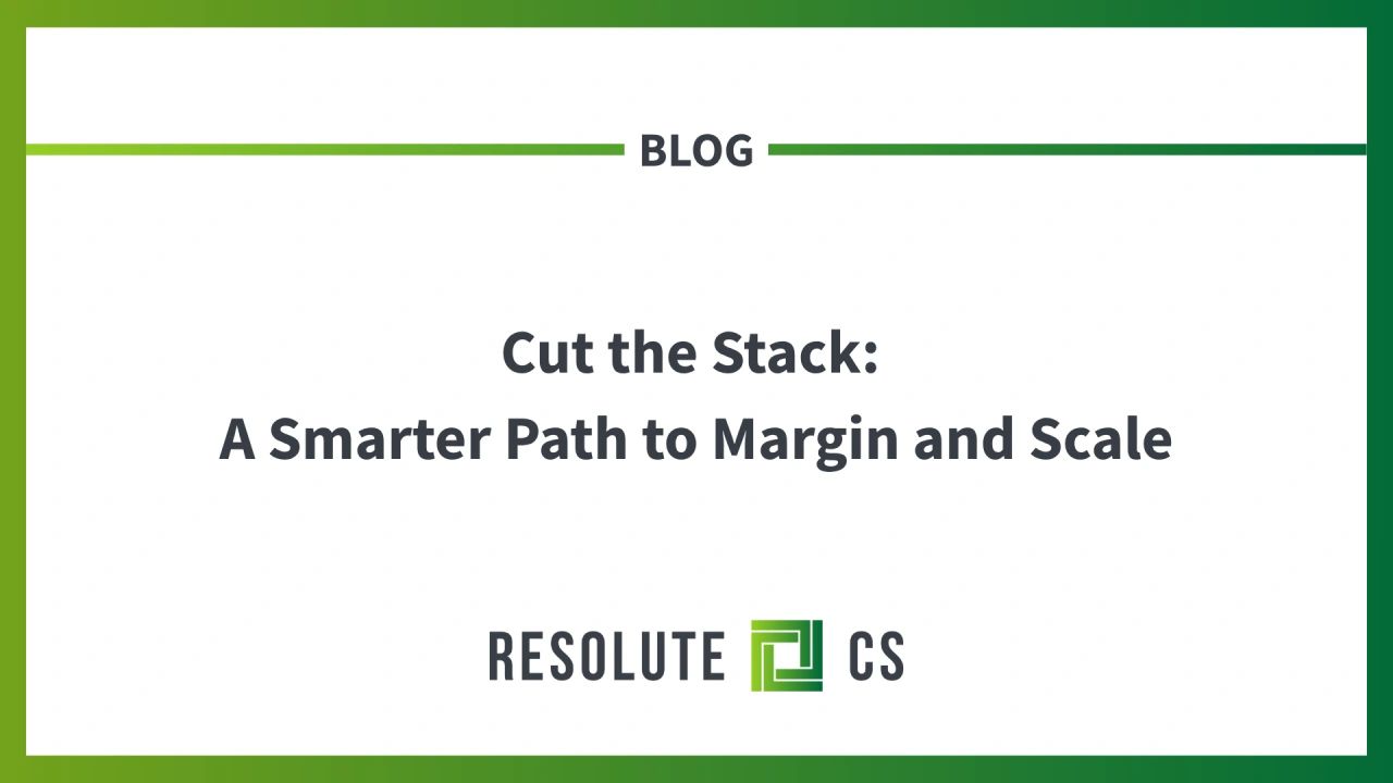 Cut the Stack: A Smarter Path to Margin and Scale