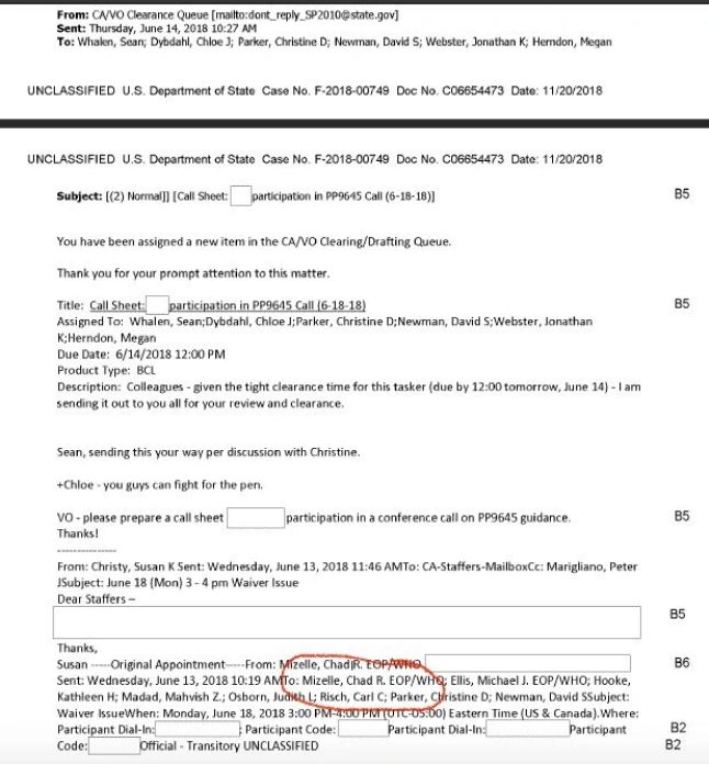 Chad Mizelle, new DHS General Counsel, worked on travel ban at WH