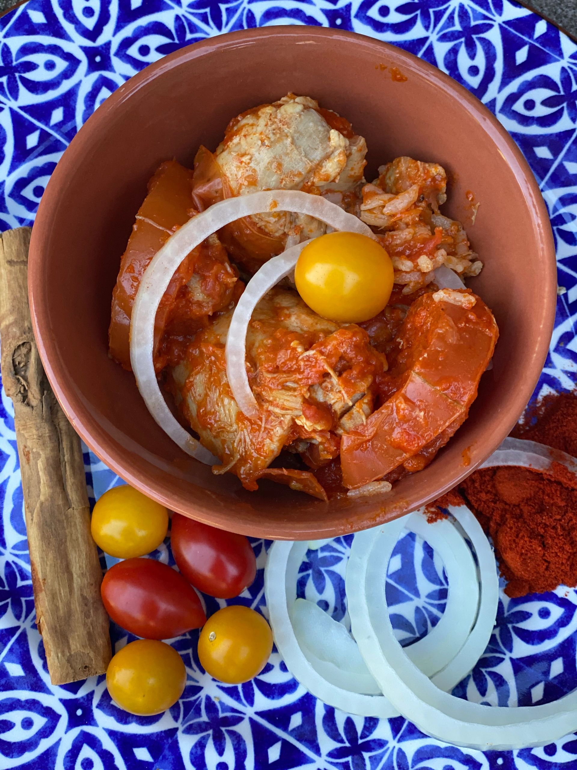 Santa Cruz Chicken with Cinnamon and Chili Powder