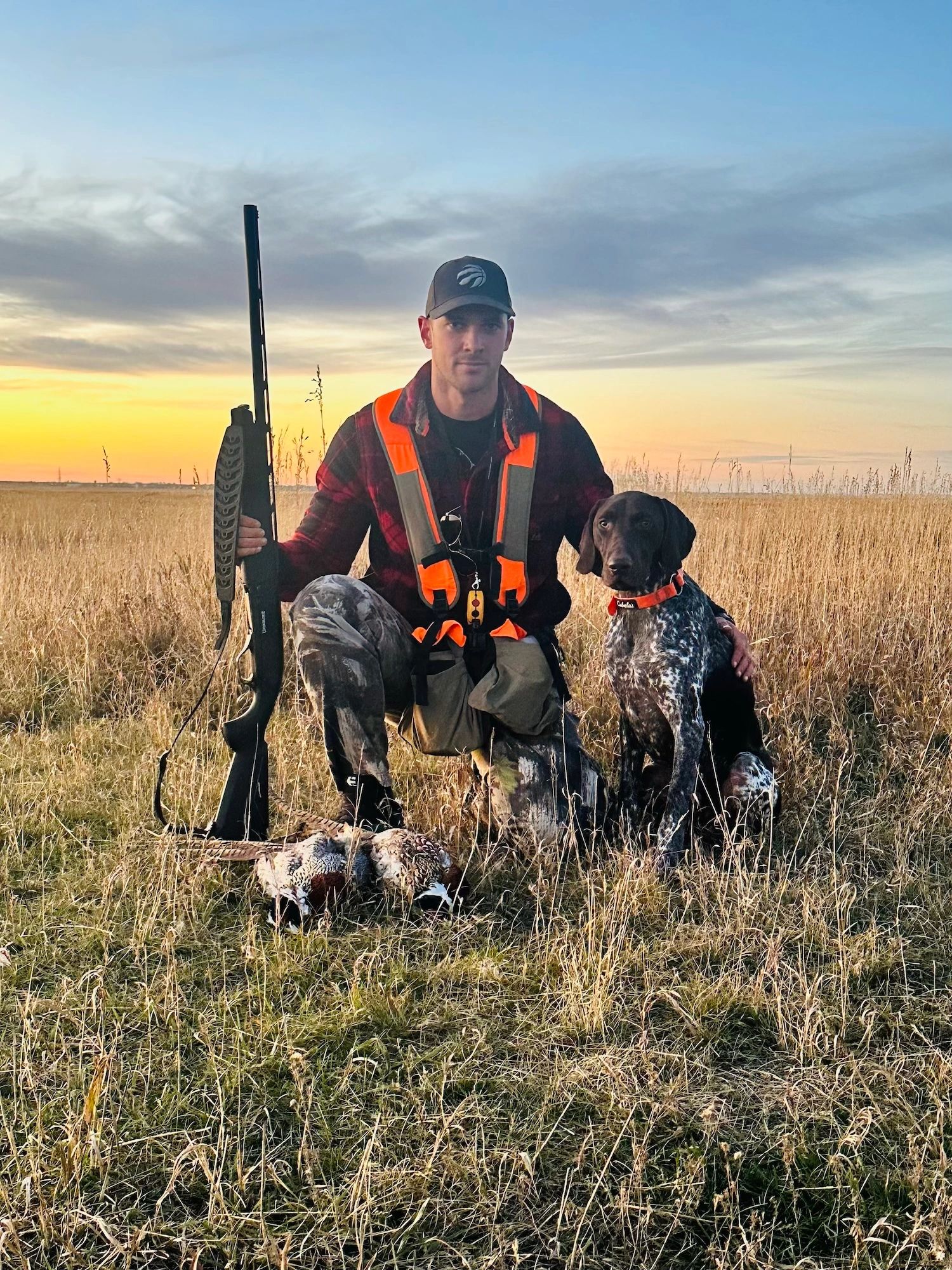Hunting with CzechMate GSP dogs